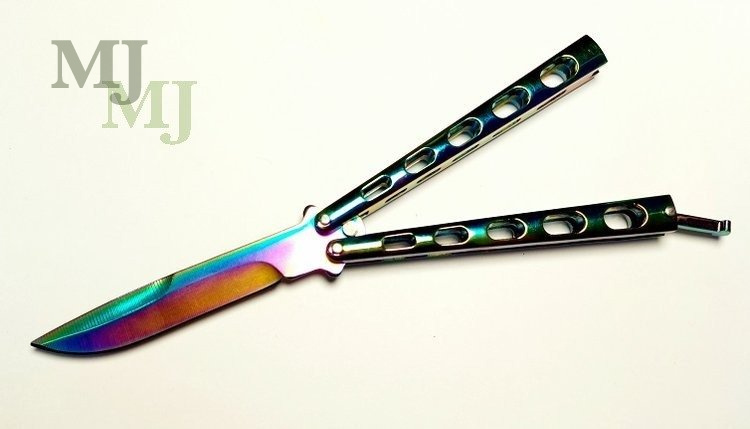 Nóż motylkowy motylek składany CS GO rainbow składany CS GO rainbow ...